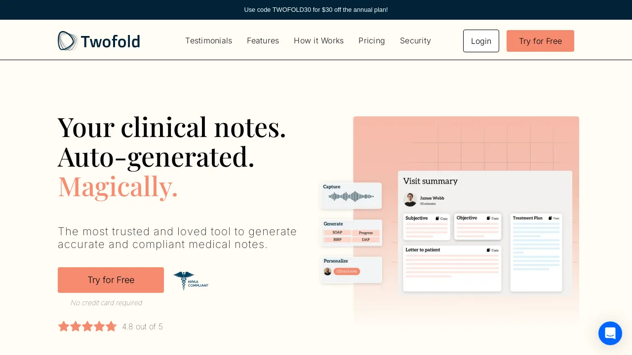 Twofold Health - BestofAI